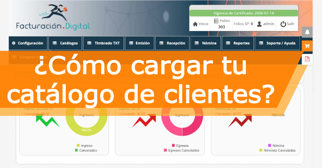 Catálogo de Clientes. Importación vía carga masiva - Facturación punto ...
